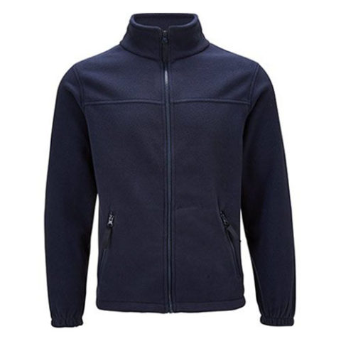 Navy Blue Fleece Jackets - Craft N Stitch
